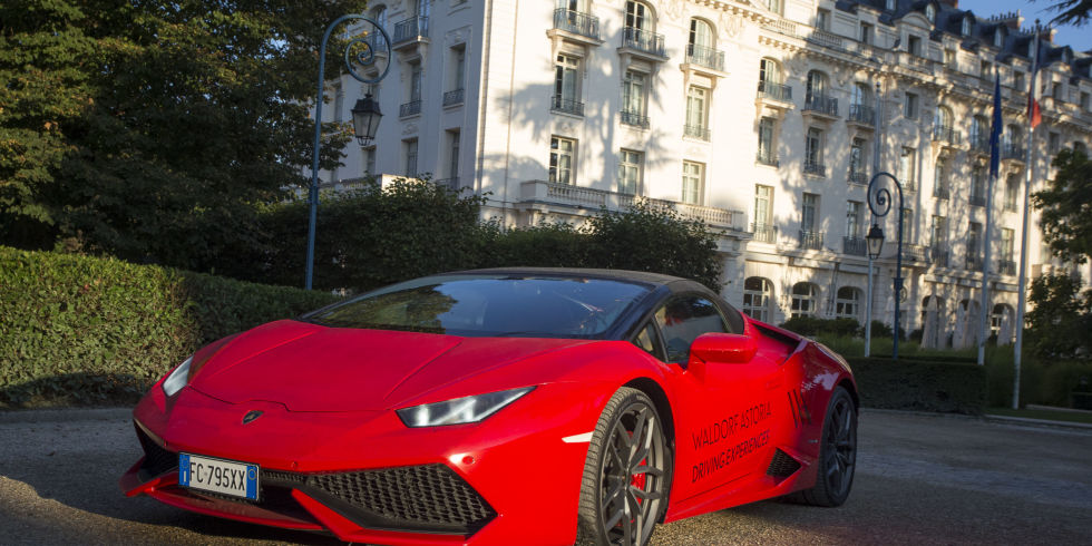 Test Drive a Lamborghini at a Waldorf Astoria | Jonah Flicker